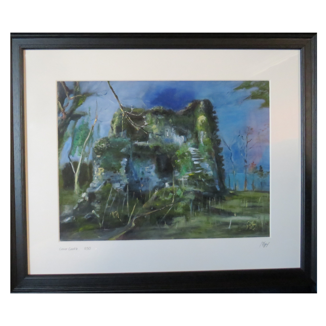 Crover Castle- Fine Art Print – kimgaffneyart