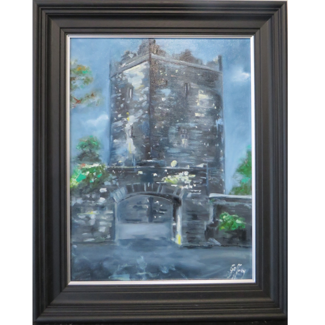 Ross Castle- Original Oil on Canvas – kimgaffneyart