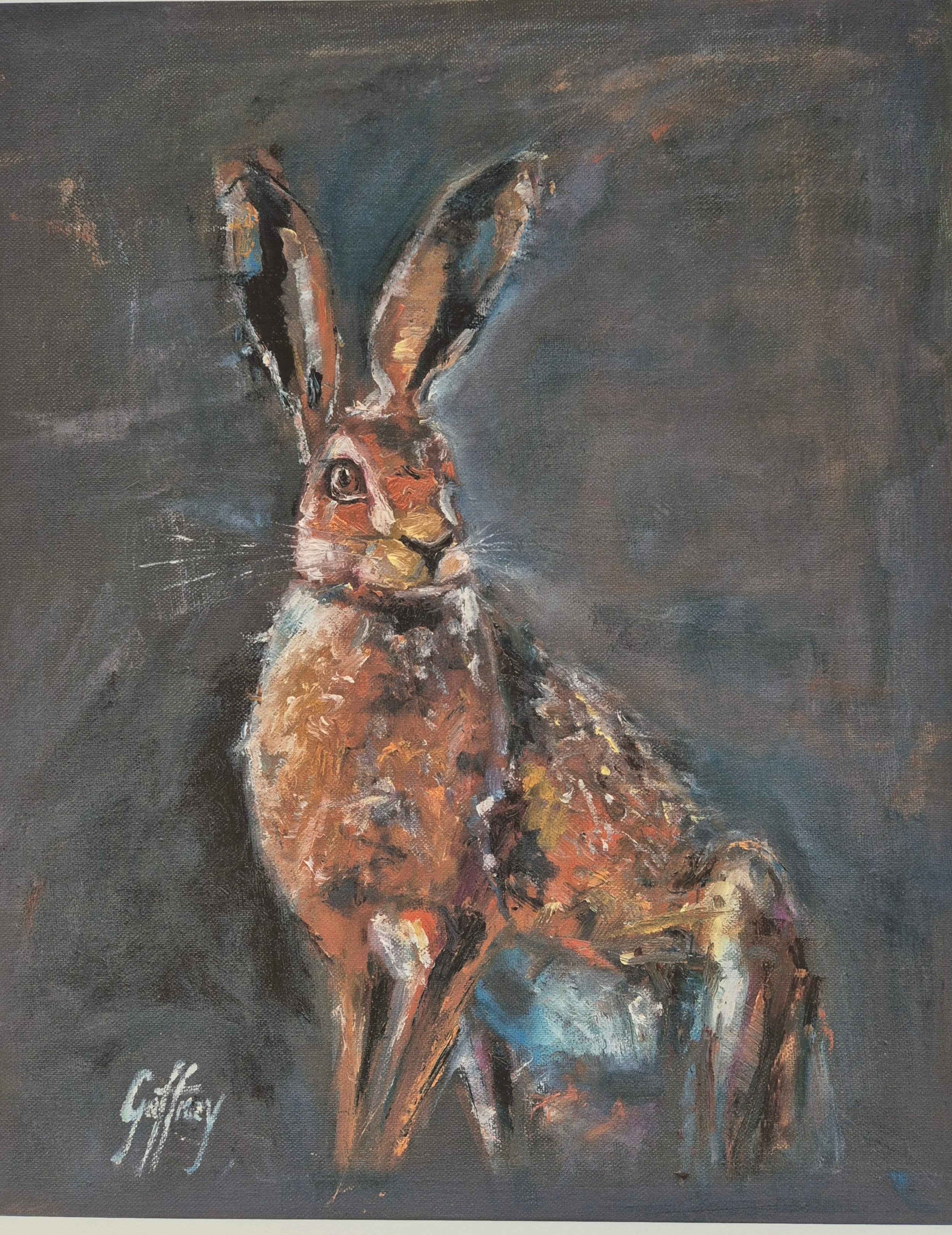 The Dark Hare - fine art print – kimgaffneyart