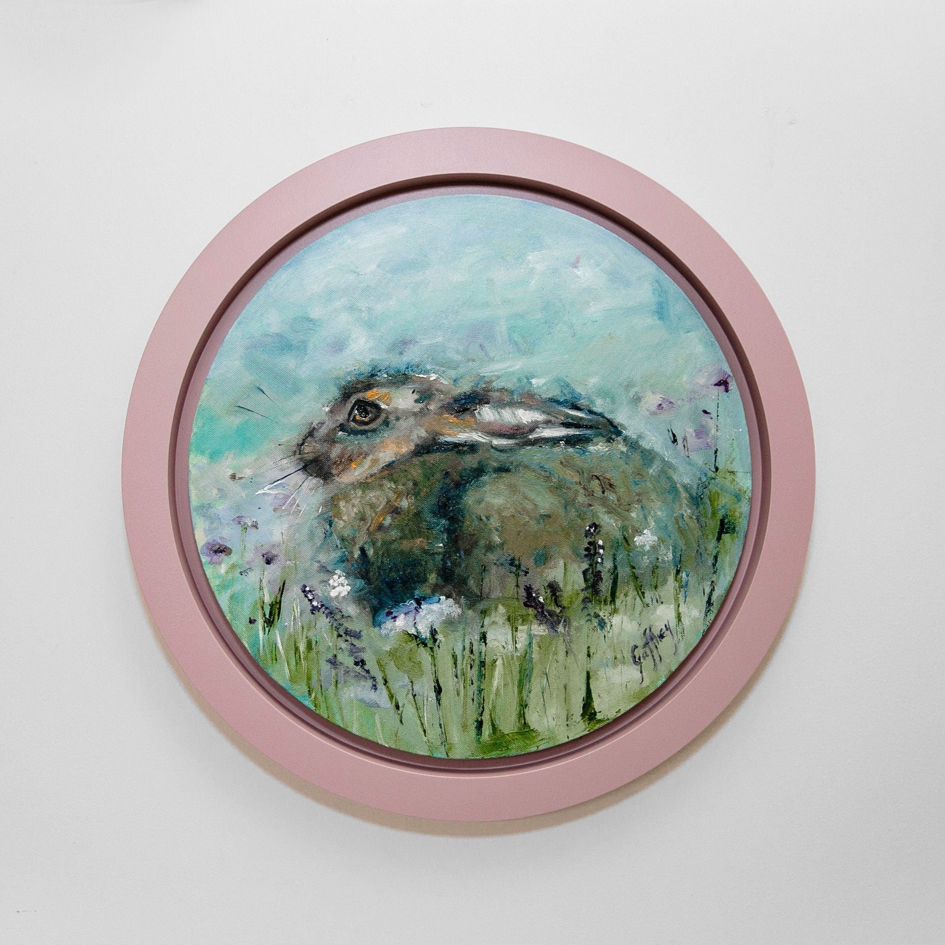 The Young Hare - Original – kimgaffneyart